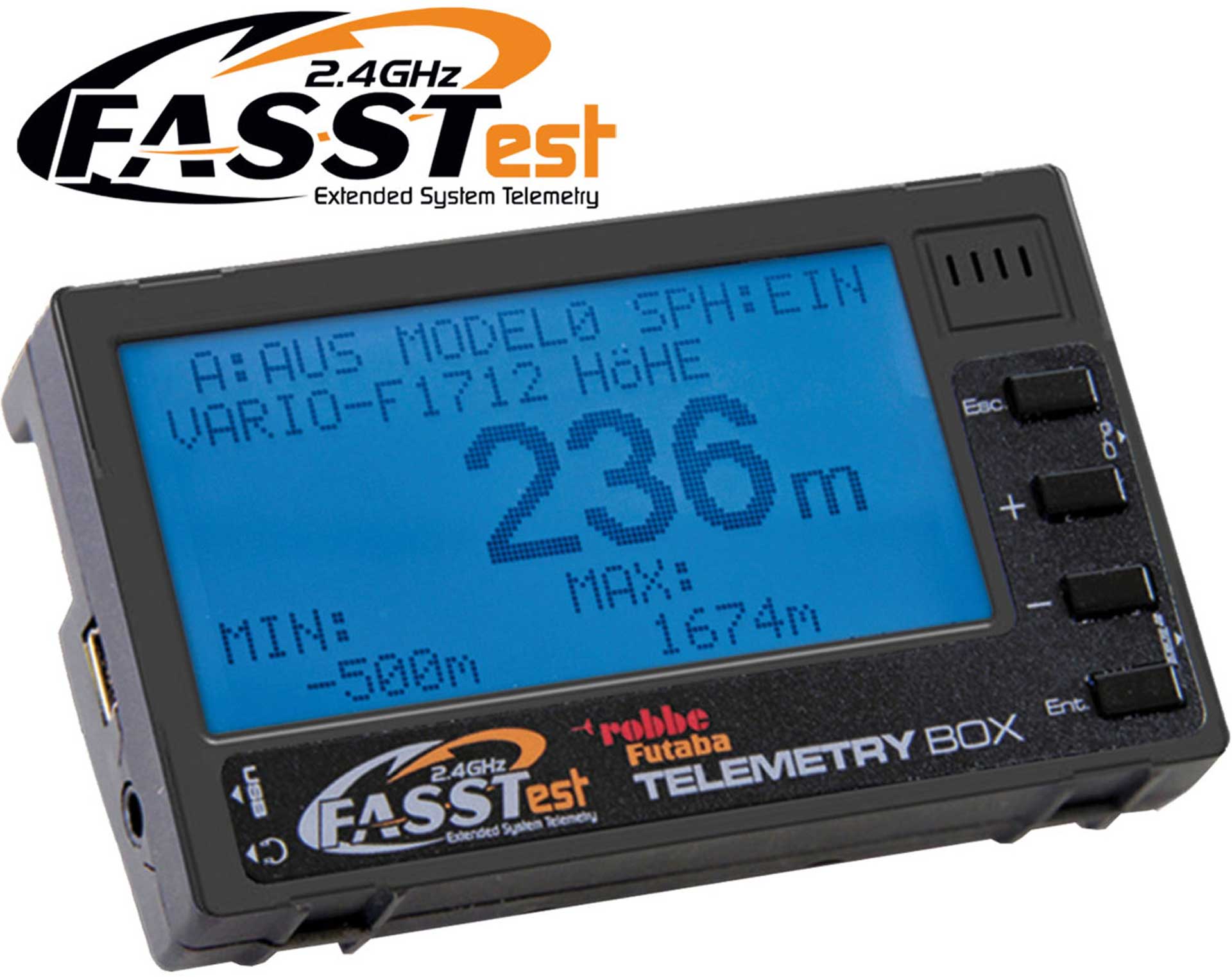 FUTABA TELEMETRY BOX 2,4GHZ FASSTEST