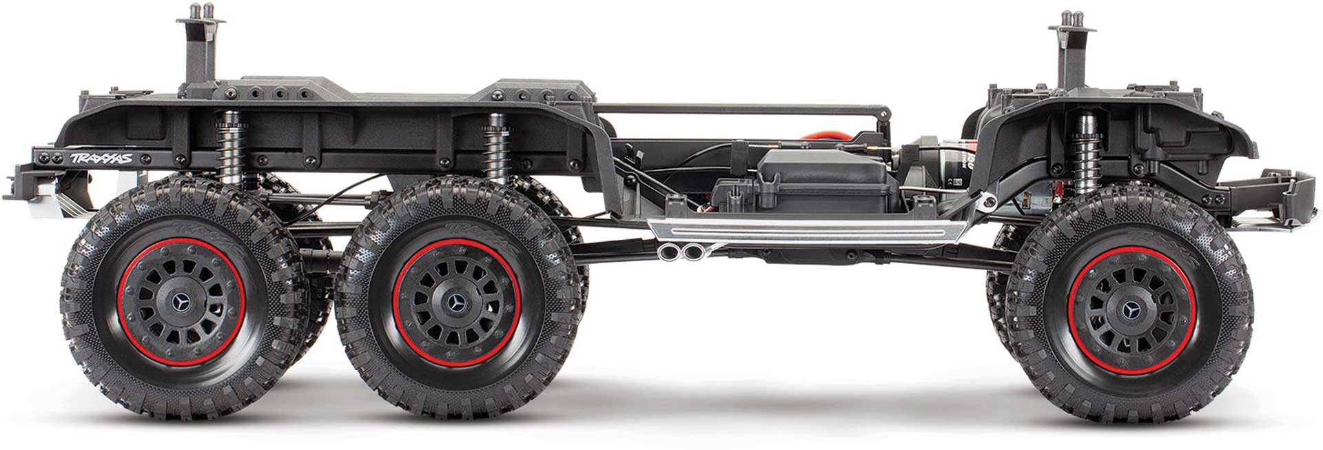 TRAXXAS TRX-6 MERCEDES-BENZ G 63 AMG 6X6 CRAWLER BRUSHED SILBER RTR