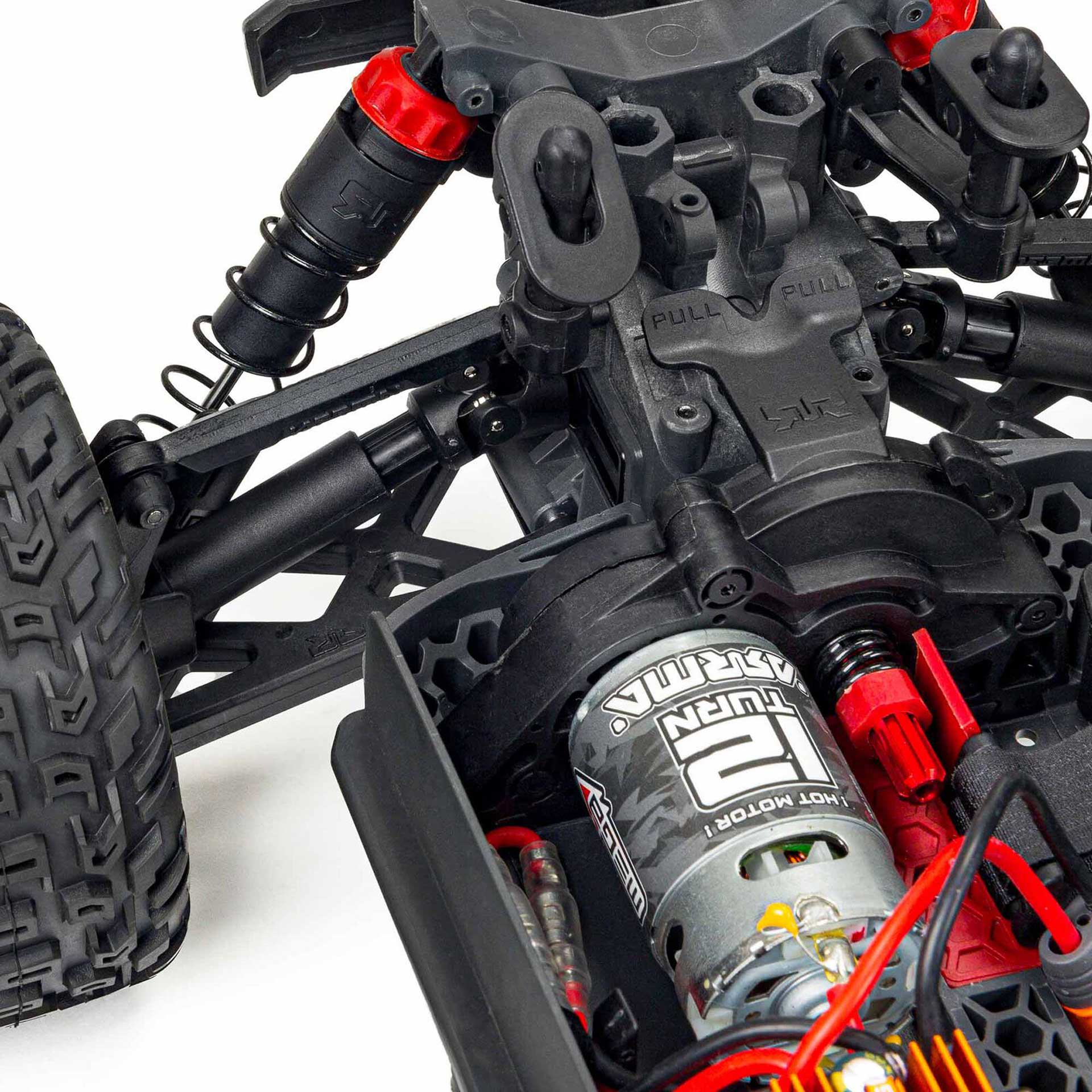 ARRMA VORTEKS BOOST 4X2 550 Mega 1/10 2WD ST red without battery ...